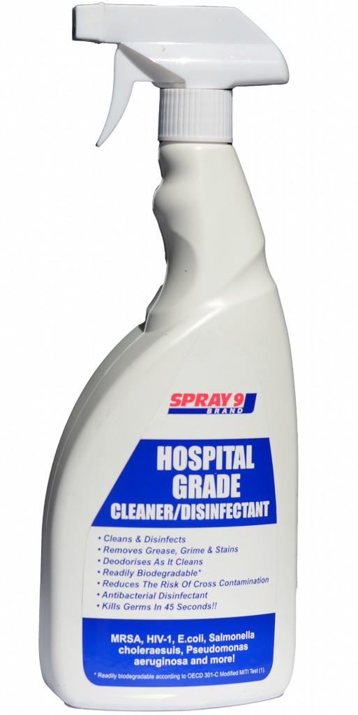 Hospital Grade Spray Nine - 750ml Spray - Spray Nine Europe