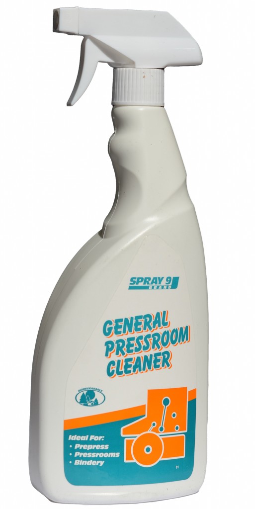 General Press Room Cleaner - 750ml Spray - Spray Nine Europe